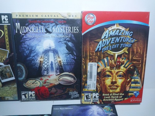 Mystery PI PC Game Lot Pop Cap Big Fish Game Lot Of 7 | eBay