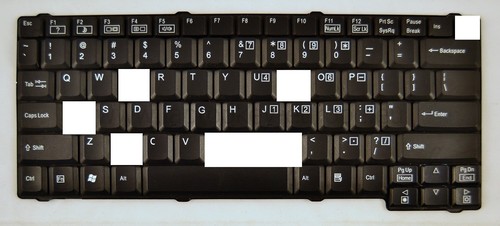 FS86 Touches pour clavier Acer Travelmate 730 Fujitsu Siemens Esprimo ...