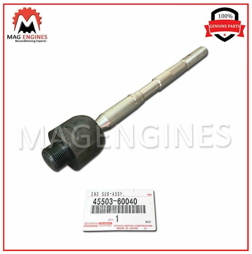 45503-60040 GENUINE OEM STEERING RACK END SUB-ASSY 4550360040 | eBay