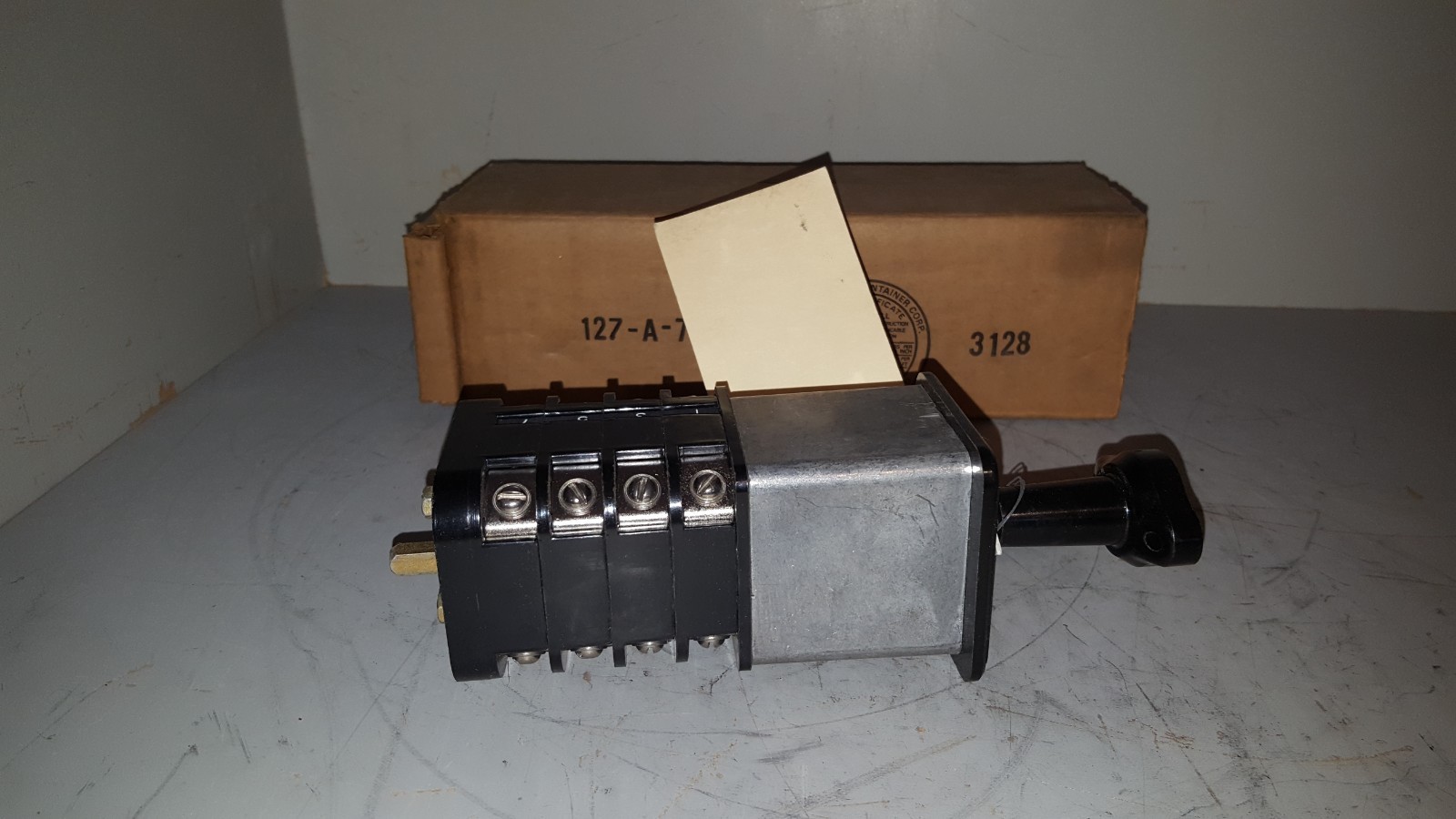 General Electric Control Switch, Type SBM, 10AA045 438 88560 27 | eBay