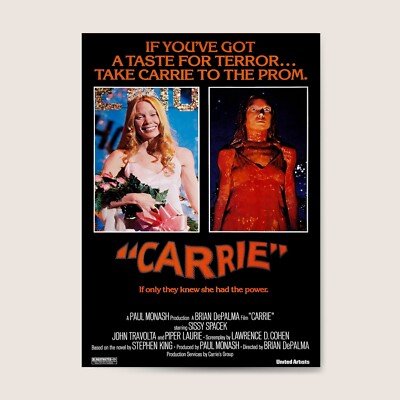 Carrie Movie Poster (1976) (Unframed) | eBay