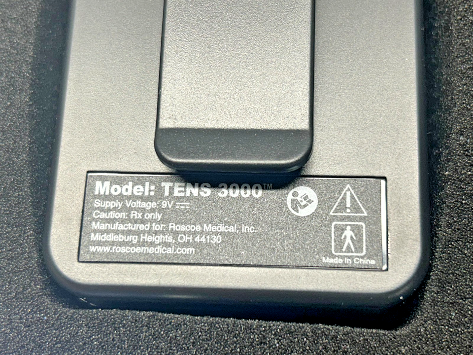 TENS 3000 ANALOG UNIT WITH ELECTRODE PADS AND LEAD WIRES NEW | eBay