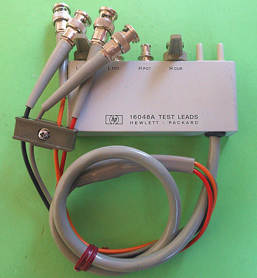 1pc Used Good Agilent 16048A Test Lead, BNC Connector #EX-G by DHL or ...