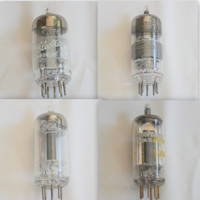 B6P Lot 4 Tubes 12AT7 / 6BZ6 / 6C4 / 12AV6 Used We Ship Worlwide | eBay