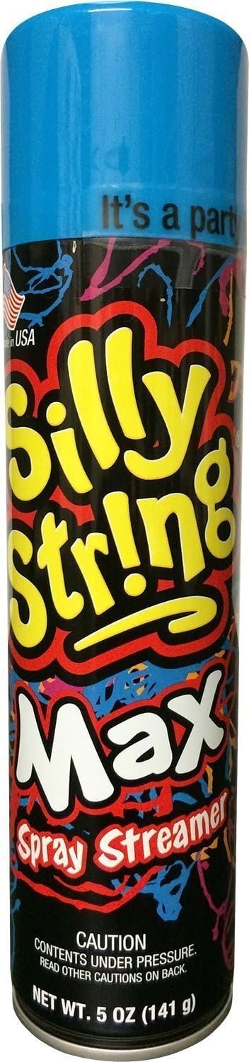 Silly String Max Spray Streamer 5oz Color May Vary 1 Bottle | eBay