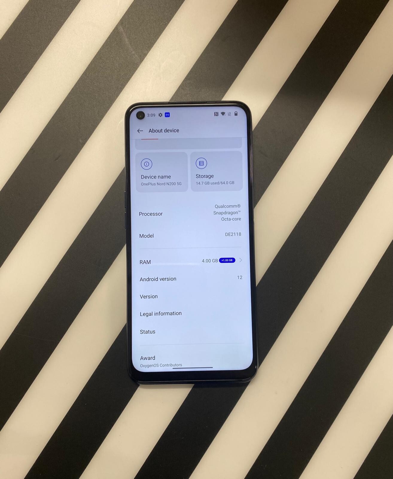 OnePlus Nord N200 5G - 64GB De2118 - Blue (T-Mobile/Metro) Excellent ...