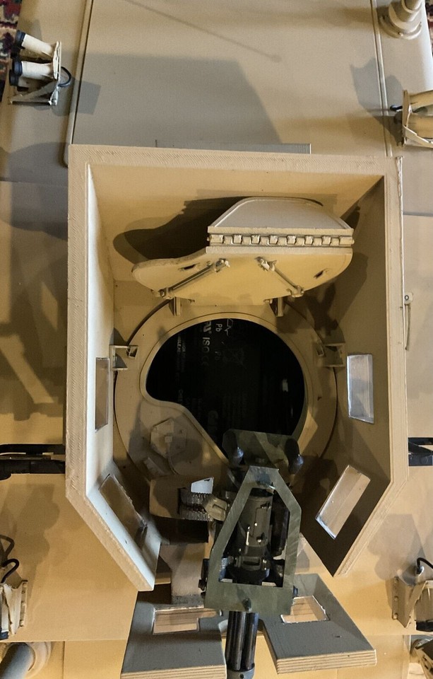 Custom Turret Hatch , fully operable at 1/6 and 1/8 scales | eBay