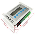 12V LCD 6000N Solar Tracking Tracker Dual Axis Kits W/ 12V 2X8" Linear ...