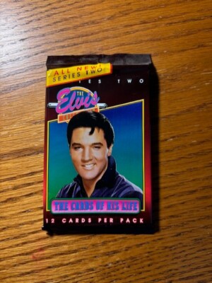 1992 Elvis Presley Series 2 Sealed Trading Card Pack x 3 | eBay