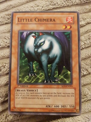 1x YuGiOh TCG Little Chimera SD3 EN005 Trading Card Game | eBay UK