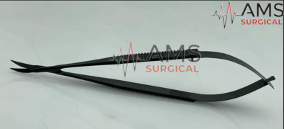 18cm Kamiyama Micro Scissors For Neurosurgery Plasma Coated Straight ...