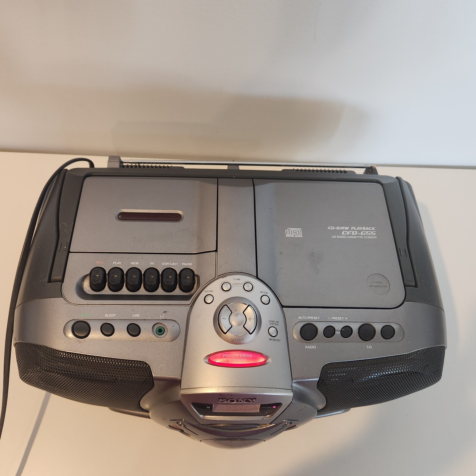 Sony CFD-G55 CD/Radio/Cassette Boombox for sale online | eBay