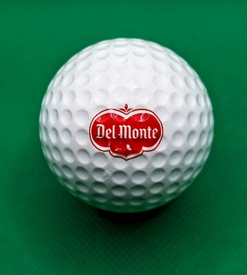 Vintage Del Monte logo golf ball - Canned Fruits and Vegetables | eBay