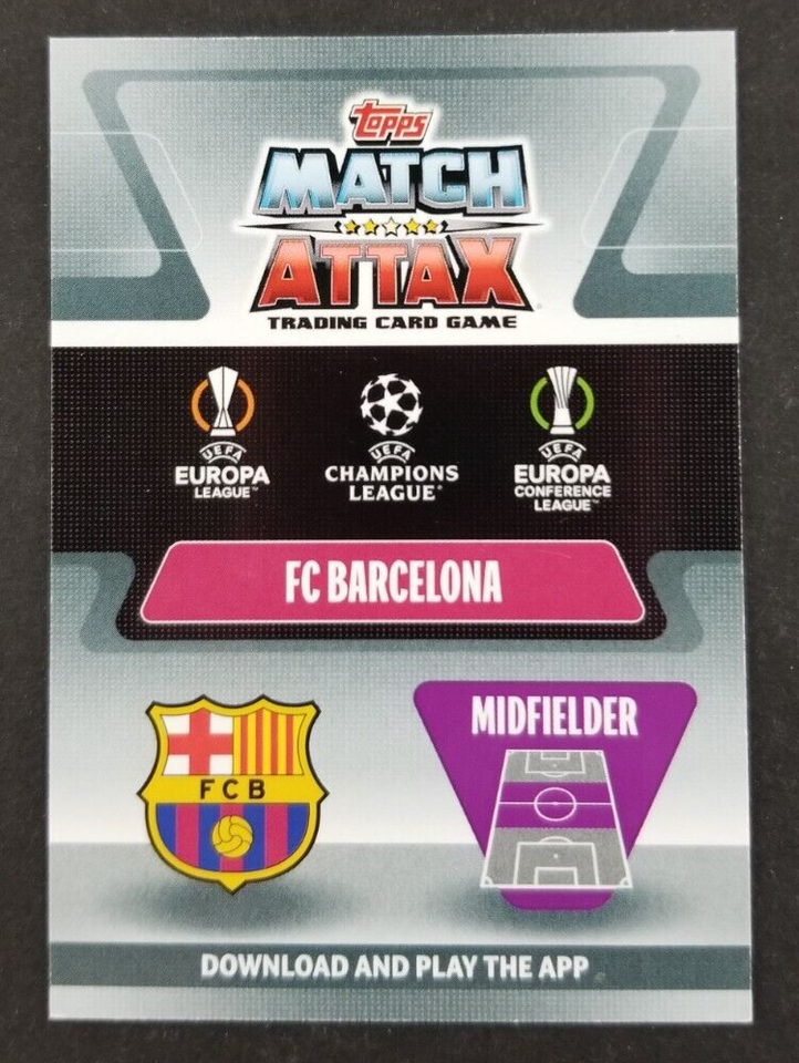 Sergio Busquets 2021-2022 Topps Match Attax Soccer Card #216 (NM) | eBay