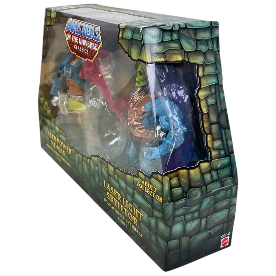 Masters Of The Universe Classics Laser Power He-Man & Laser Light ...