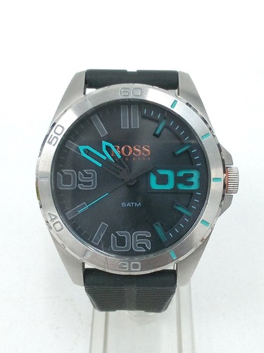 Hugo Boss Men's Watch Stainless Steel 5ATM Black Dial HB.240.1.14.2898 ...