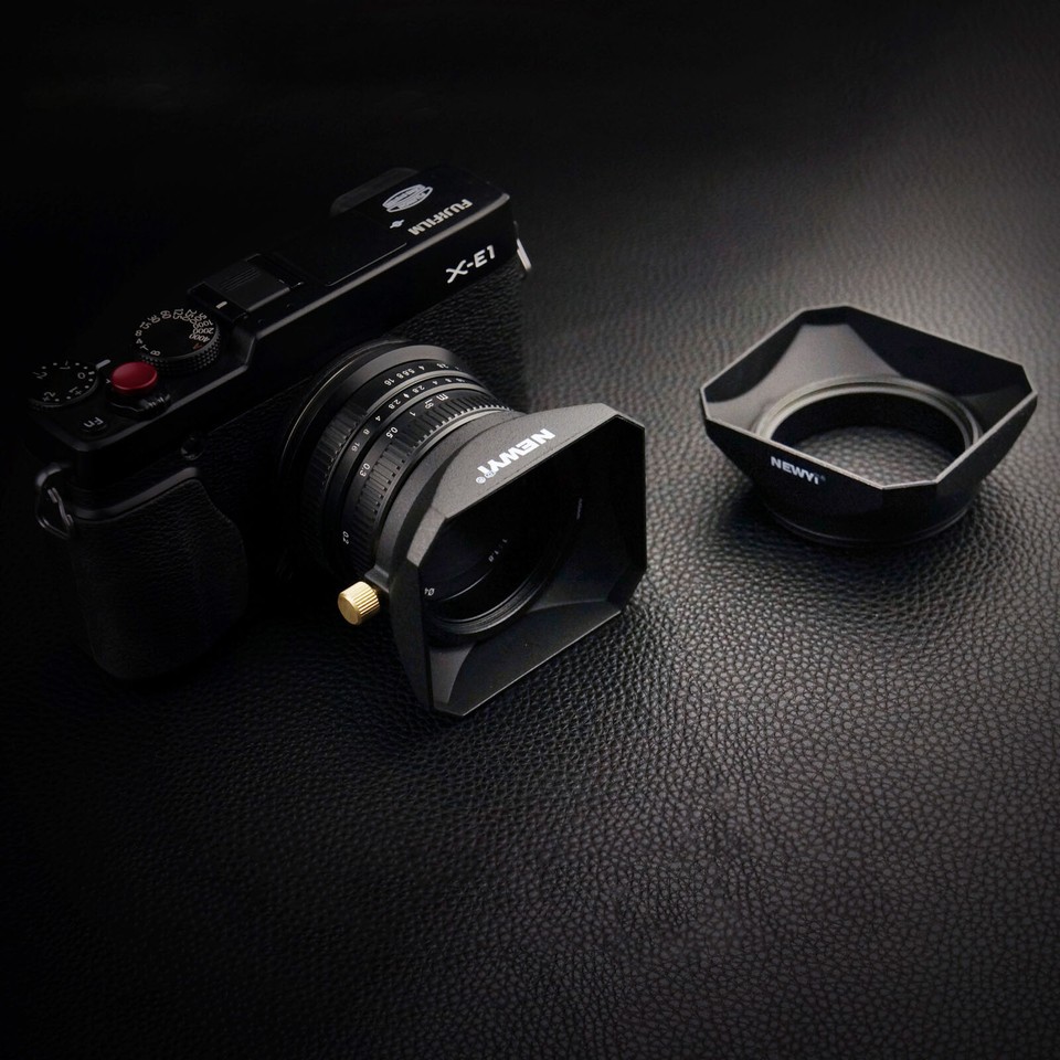 49MM Universal Square Lens Hood for DSLR Mirrorless Camera Lens ...
