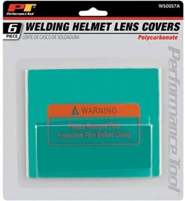 Performance Tool W50057A Welding Helmet Lens Cover Set - 6 Piece ...