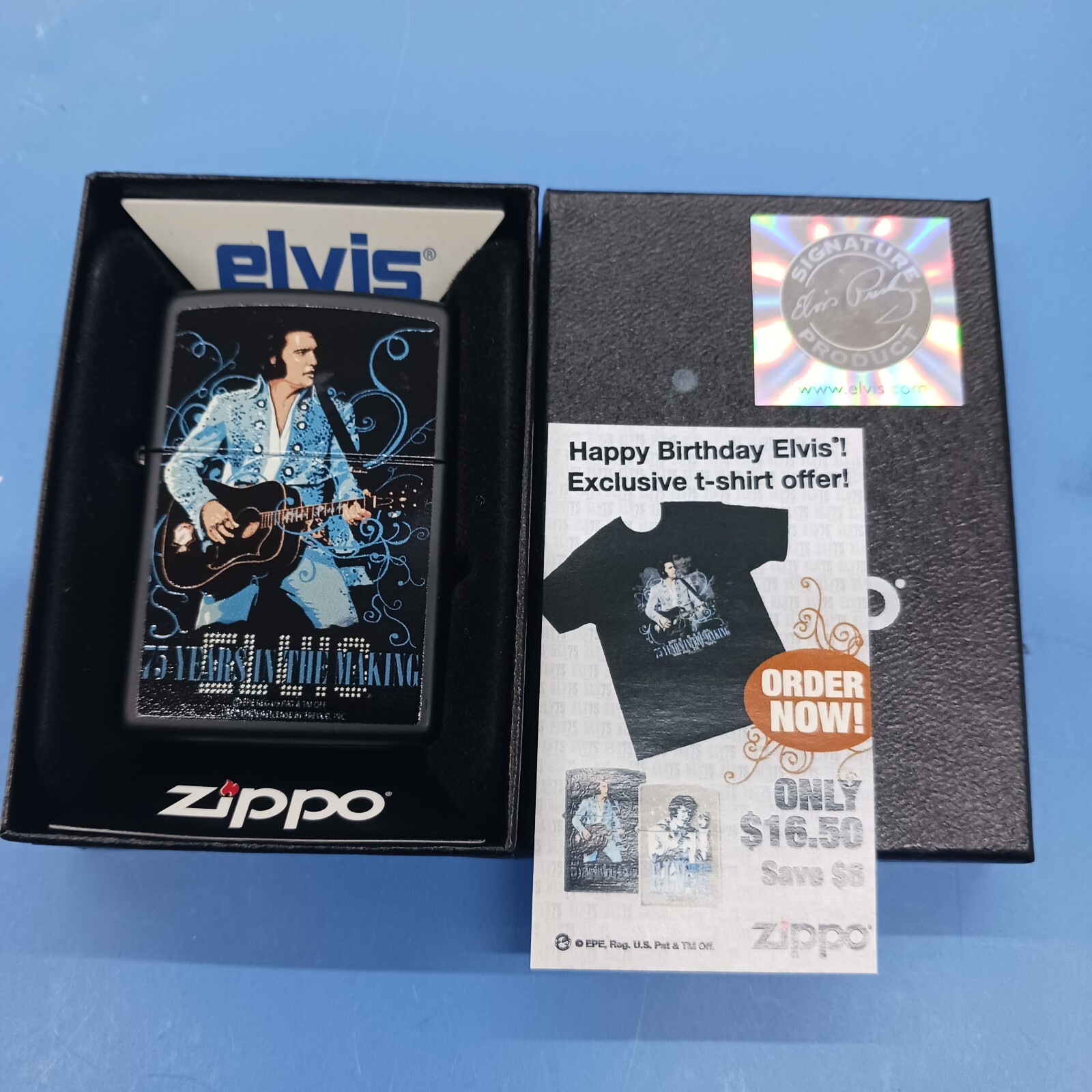 Zippo Elvis 75th Birthday 24866