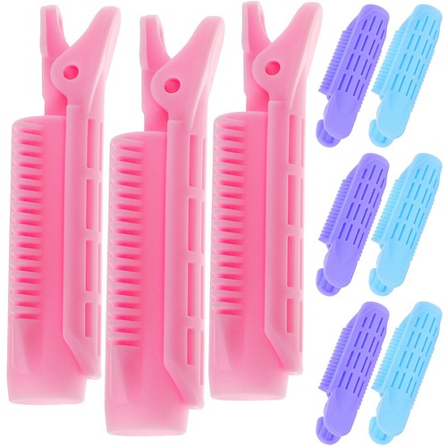 9 Pcs Curler Setter Root Riser Hair Volumizing Clips Volume Roller | eBay