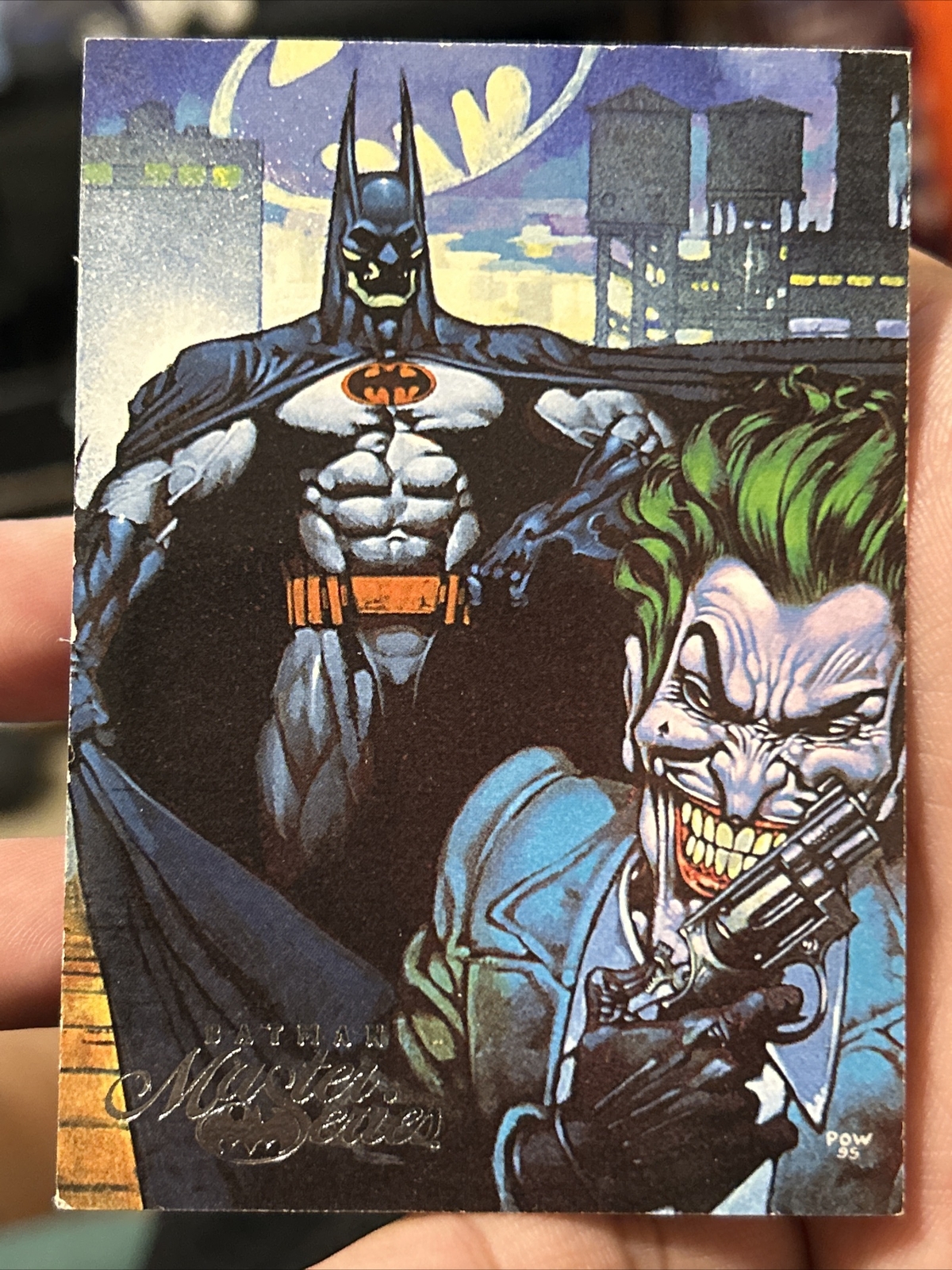 1995 Skybox Premiere Edition Batman Master Series Joker PROMO Trading ...