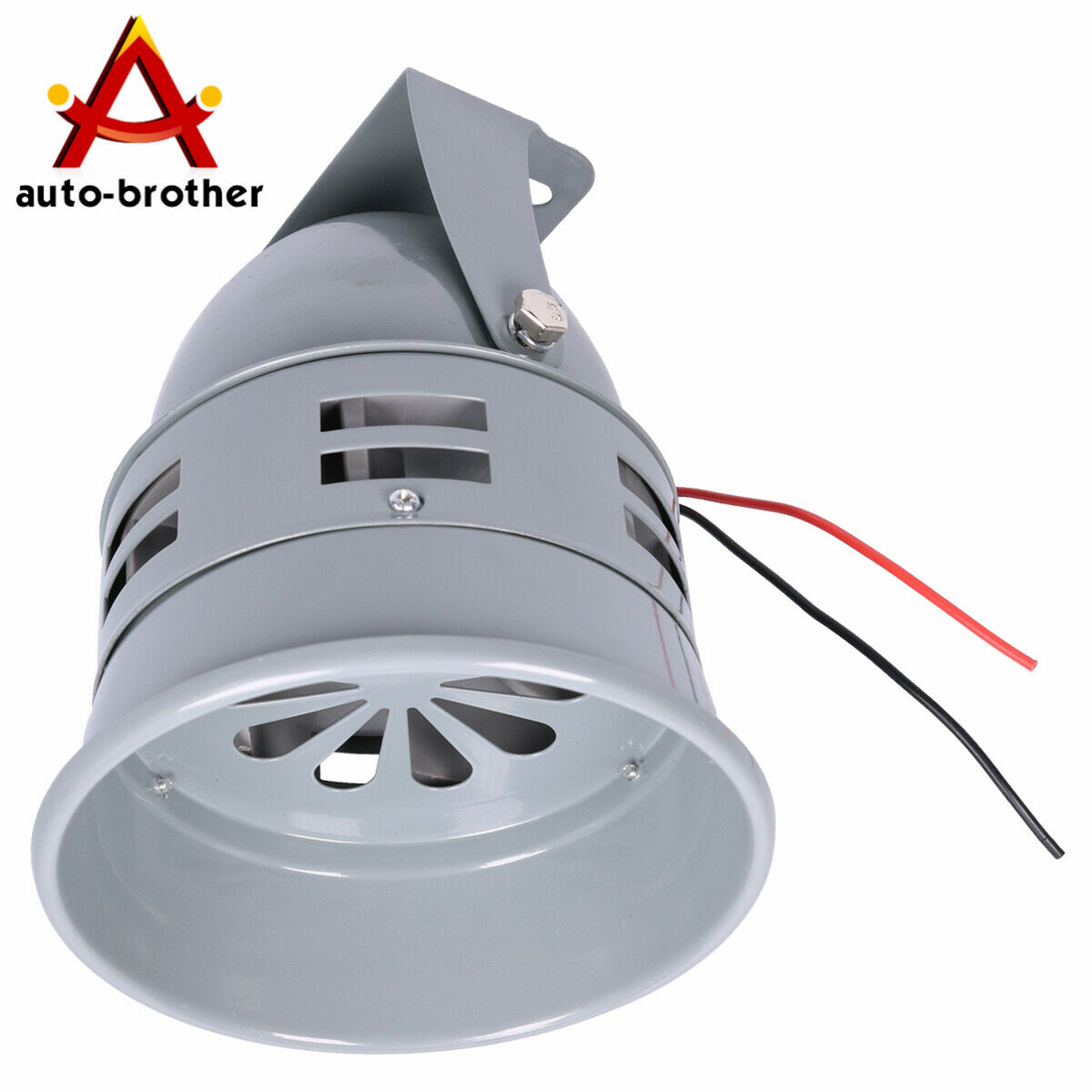 5" Powder Coated Rotary Siren Horn Vintage Rat Rod Fire Truck Police ...