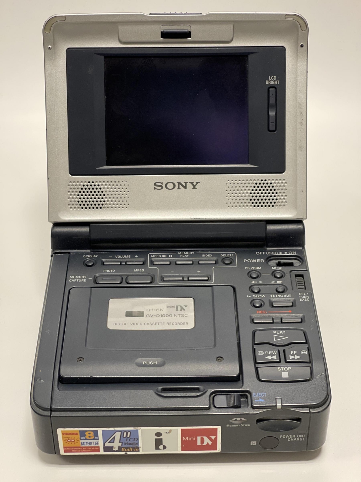 Sony NTSC Digital Walkman - MiniDV Recorder - Video Transfer (GV-D1000 ...