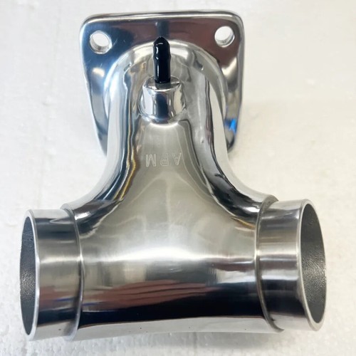 NEW GENUINE SU Polished Upswept Intake Manifold Harley Davidson Evo ...