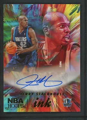 2022-23 JERRY STACKHOUSE AUTO PANINI HOOPS INK AUTOGRAPHS | eBay
