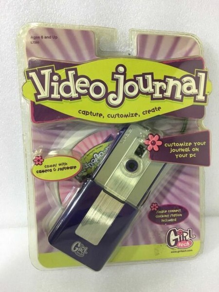 Video Journal Girl Tech Camera Mattel Radica Circa 2007 Unopened for ...