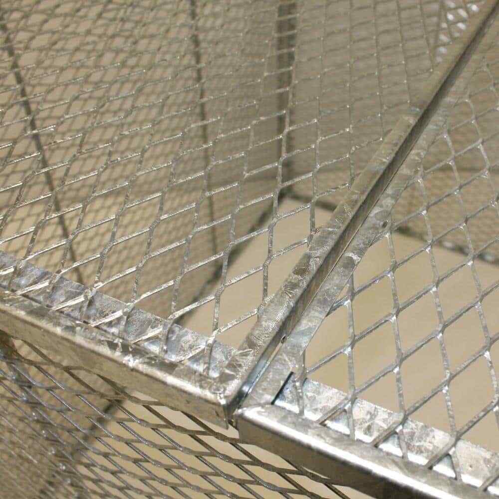 Komposter incl. Gitter für Deckel Metall Brista Drahtkomposter [25073 ...