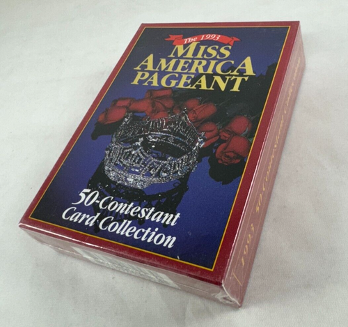THE 1993 MISS AMERICA PAGEANT Complete Sealed CONTESTANT Card Set in ...