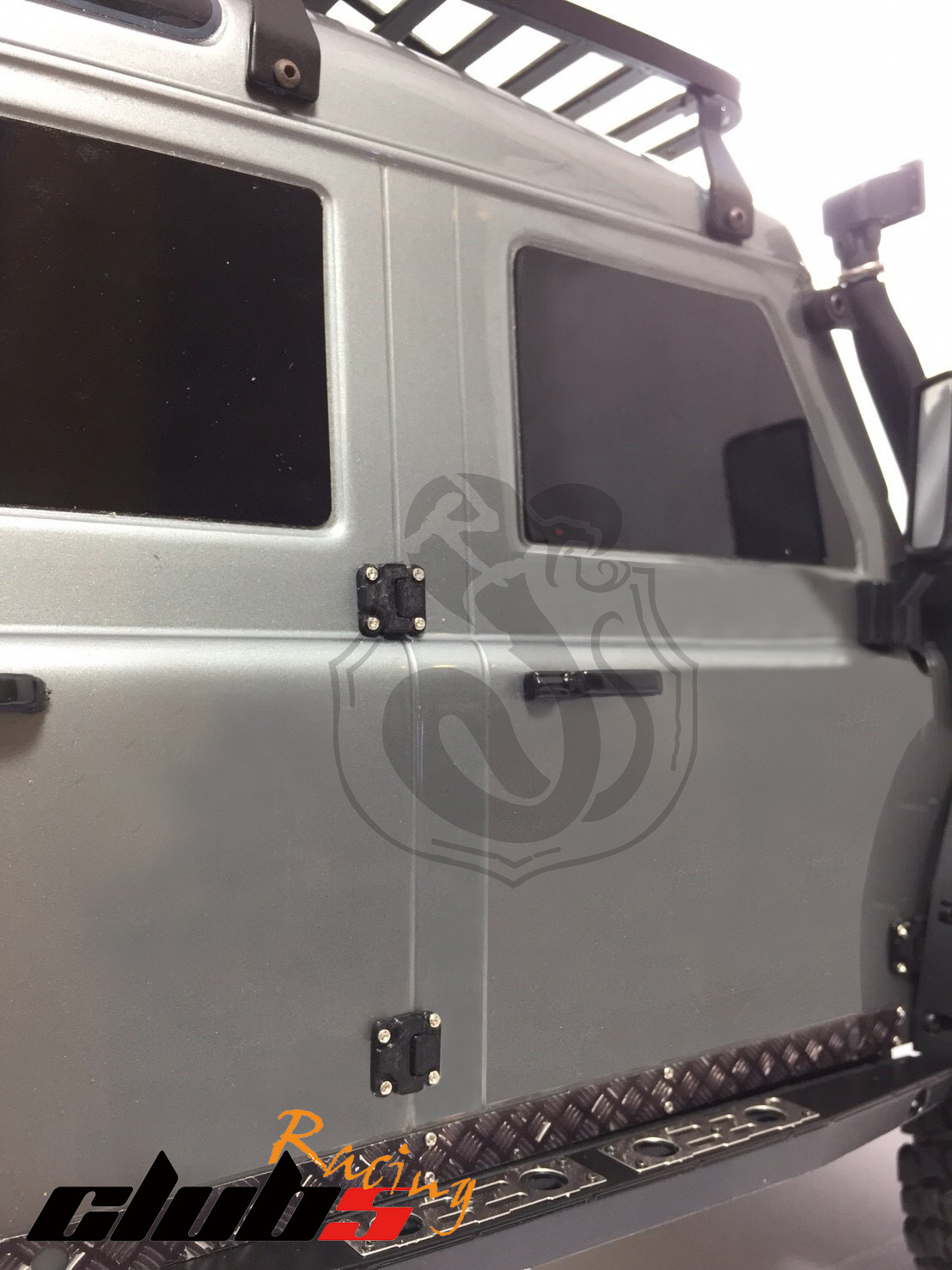 Complete Set of Doors / Bonnet Hinges (11 Pcs) For TRX-4 Defender Body ...