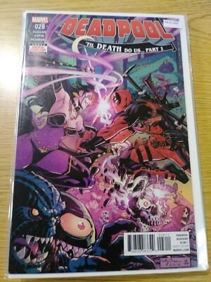 Deadpool vol.4 #28 High Grade Marvel Comic Book 2017 PA15-295 | eBay