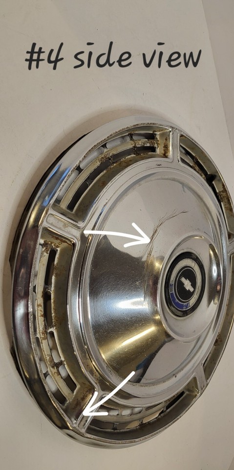 1968 Chevrolet 68 Chevelle Malibu Hubcap Wheel Cover Hub Cap 14" SET OF ...