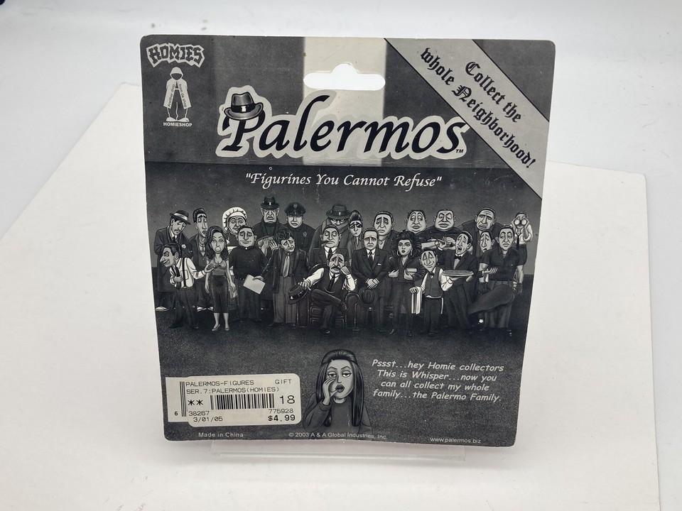 Vintage Homies Palermos Series 7 Figure Box Set 2003 HTF Sealed | eBay