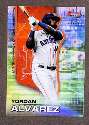 2021 Bowman's Best Orange Refractor #8 Yordan Alvarez /25 | eBay
