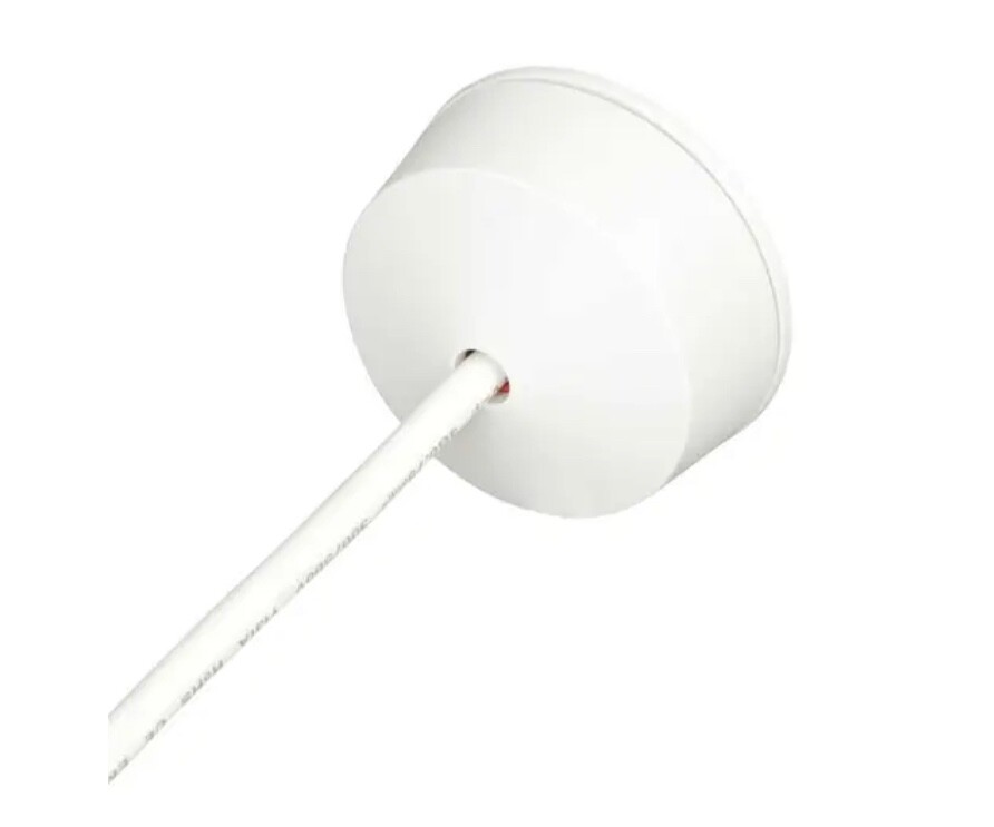 Hager KLIK Cr64ax Plug in Ceiling Rose 2.0 Meter Lead X 9 / 12 Inner ...