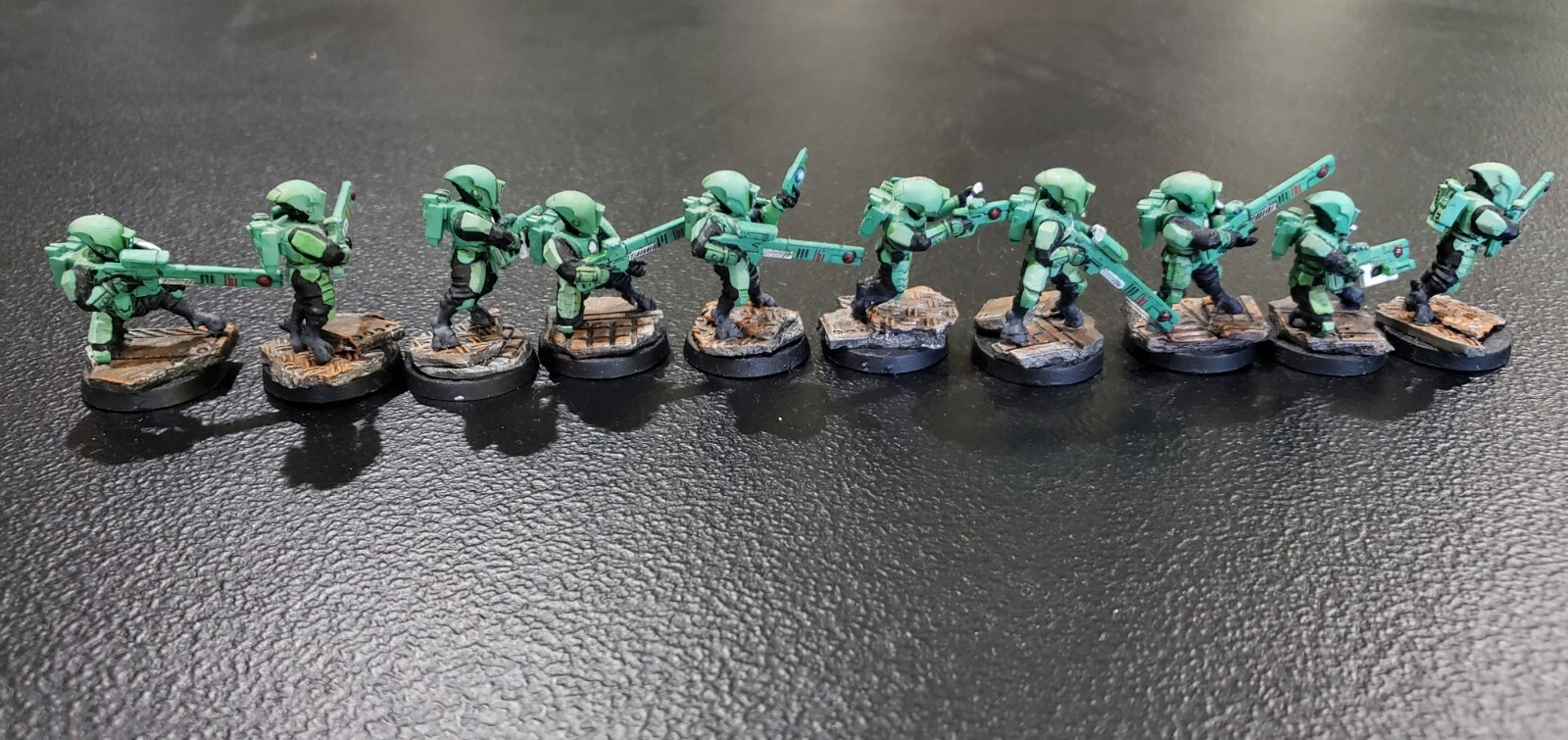 Warhammer 40k Tau Empire - Custom Painted Sept Army Bundle(~450-500 ...