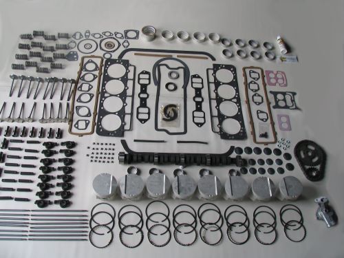 Deluxe Engine Rebuild Kit 1958 58 Edsel 410 V8 E-475 NEW pistons valves ...