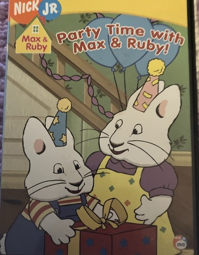 Party Time with Max and Ruby (DVD, 2006) Nick Jr Rosemary Wells 12 ...
