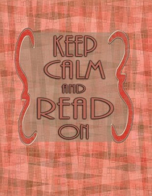 Keep Calm And Read On by Michal's Designz (English) Paperback Book | eBay