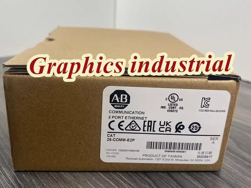 New Sealed AB 25-COMM-E2P PowerFlex 520 Dual Port EtherNet Adapter ...