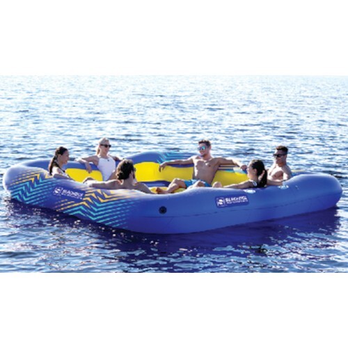 Seachoice 142 x 142 Inch Inflatable 12 Person Party Raft for Fun on the ...