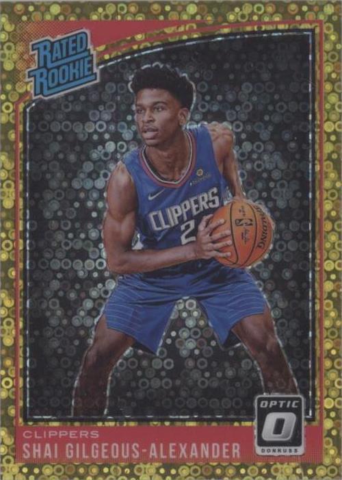 2018-19 Panini Donruss Optic - Rated Rookie Shai Gilgeous-Alexander ...