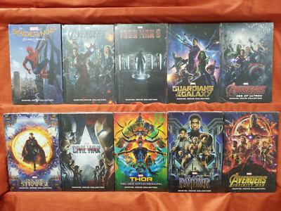 Die komplette Marvel Movie Collection 10 Hardcoverbände Komplettpaket ...