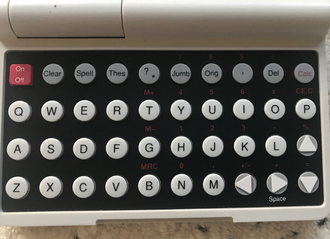 VTG Selectronics Word Finder WF 220C Dictionary Thesaurus Calculator ...