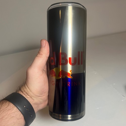 Red Bull Inspired 20oz Skinny Tumbler with Straw & Lid for Hot & Cold ...