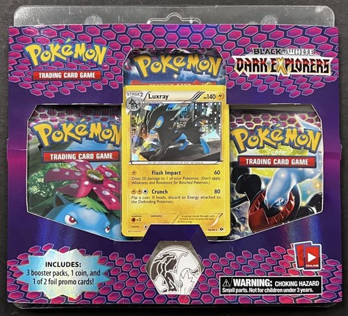 Vintage Pokemon (( Black & White Dark Explorers )) 3 Factory Sealed ...