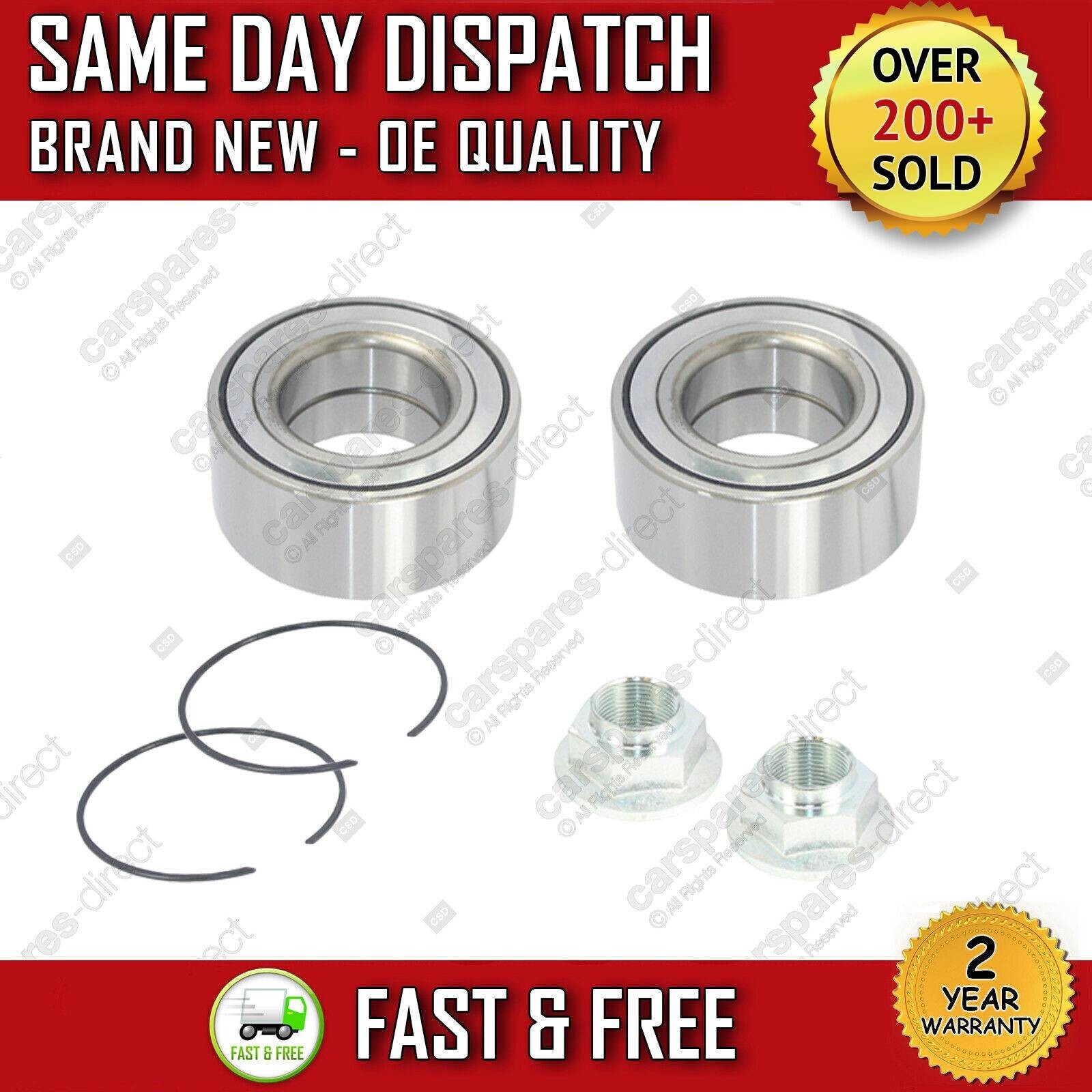 LAND ROVER FREELANDER 1 / 2 FRONT & REAR WHEEL BEARING HUB KIT PAIR X2 ...